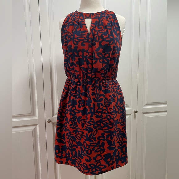 41 Hawthorn | Dresses | 4 Hawthorn Backless Dress Burnt Orange And Navy ...